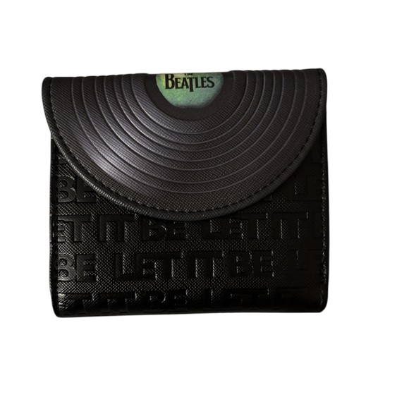 The Beatles | Bags | The Beatles Black Embossed Wallet | Poshmark